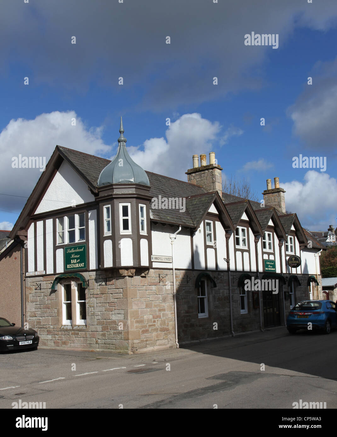 Sutherland House Dornoch Scotland March 2012 Stock Photo - Alamy