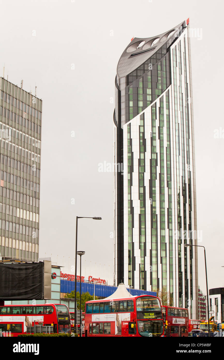 The strata building in the elephant and Castle, London, whose wind ...