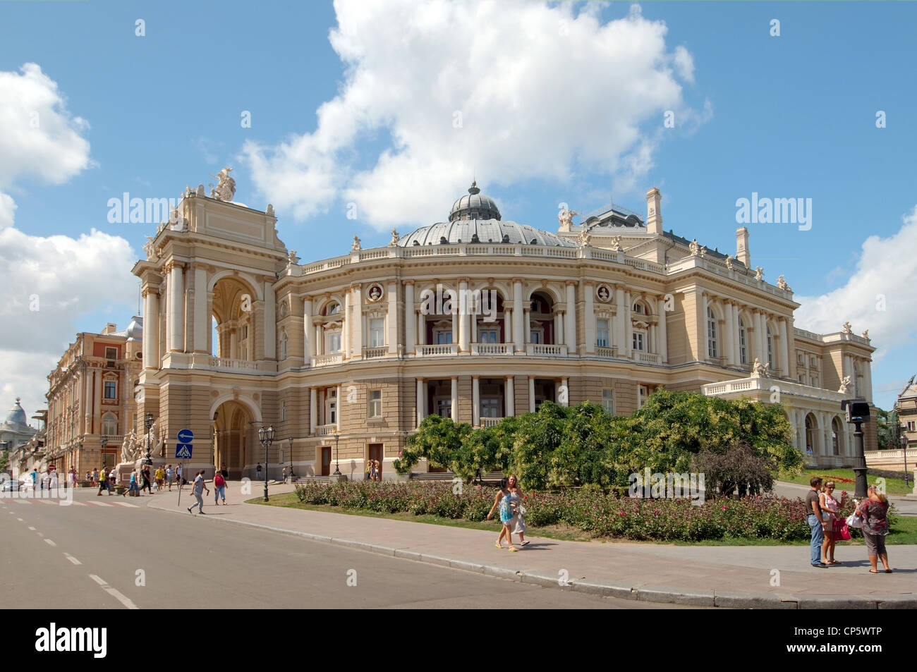 Opera and ballet theater, Odessa, Ukraine, Europe Stock Photo - Alamy