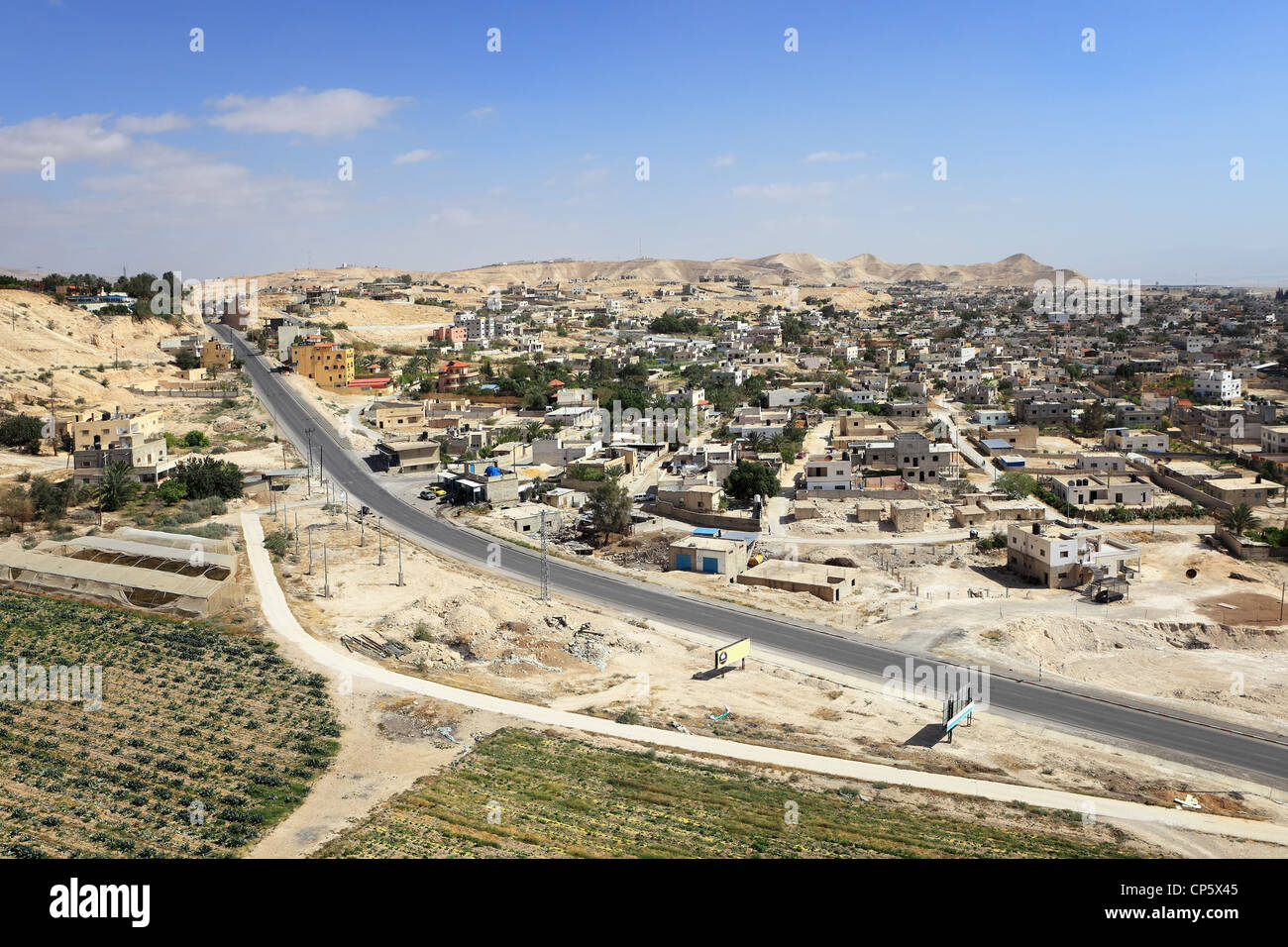 Aerial view jericho palestine hi-res stock photography and images - Alamy