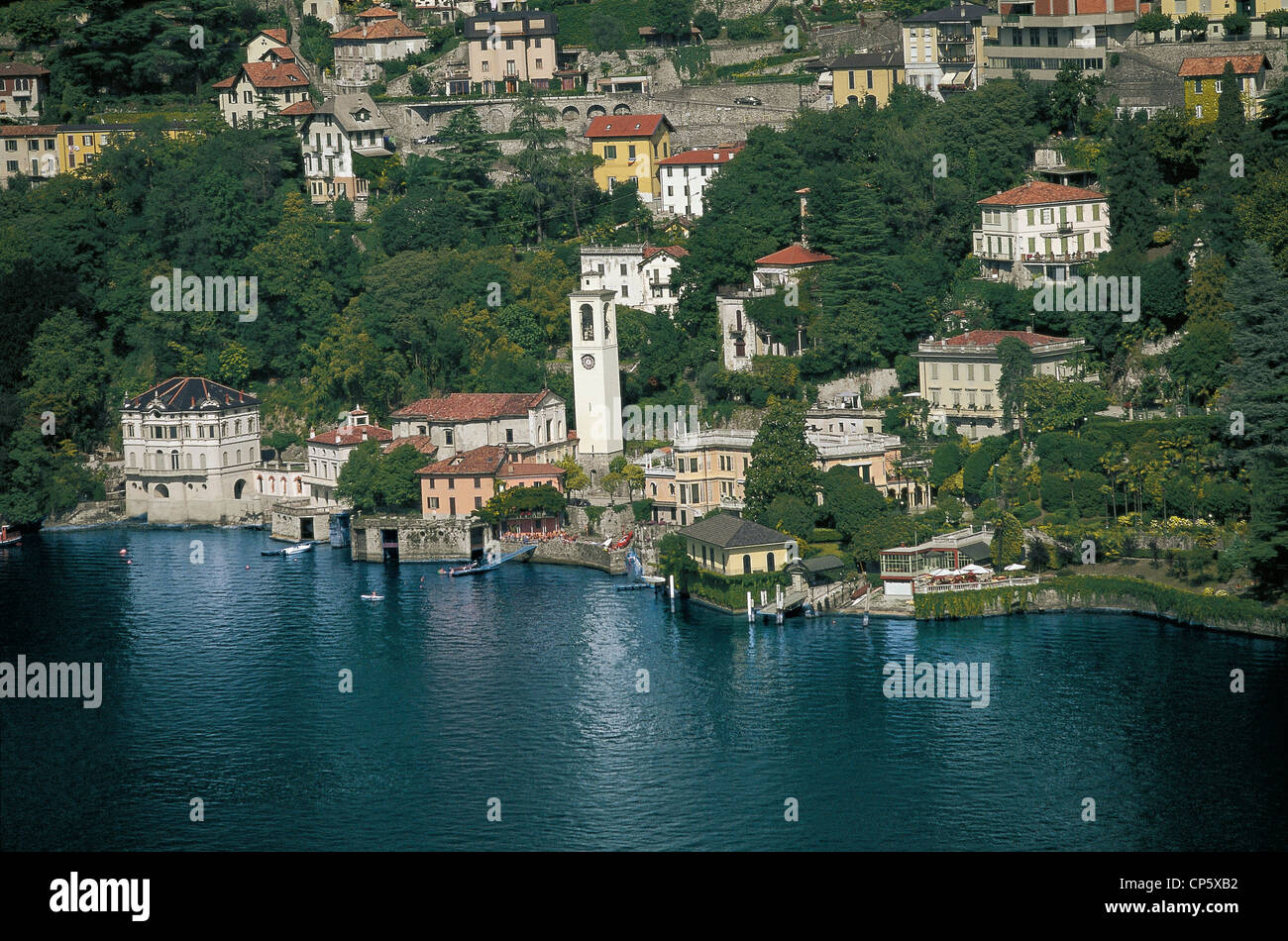 Lombardy, Lake Como. BLEVIO Stock Photo - Alamy