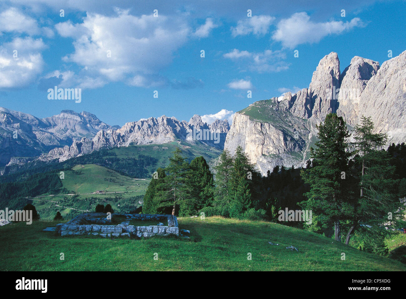 Tyrol, Step Seat Stock Photo - Alamy