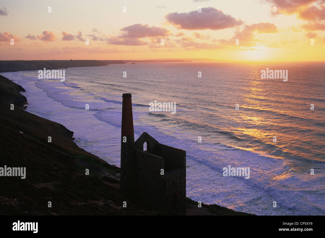 England, Cornwall, St.Agnes, Wheal Coates Mine Stock Photo - Alamy