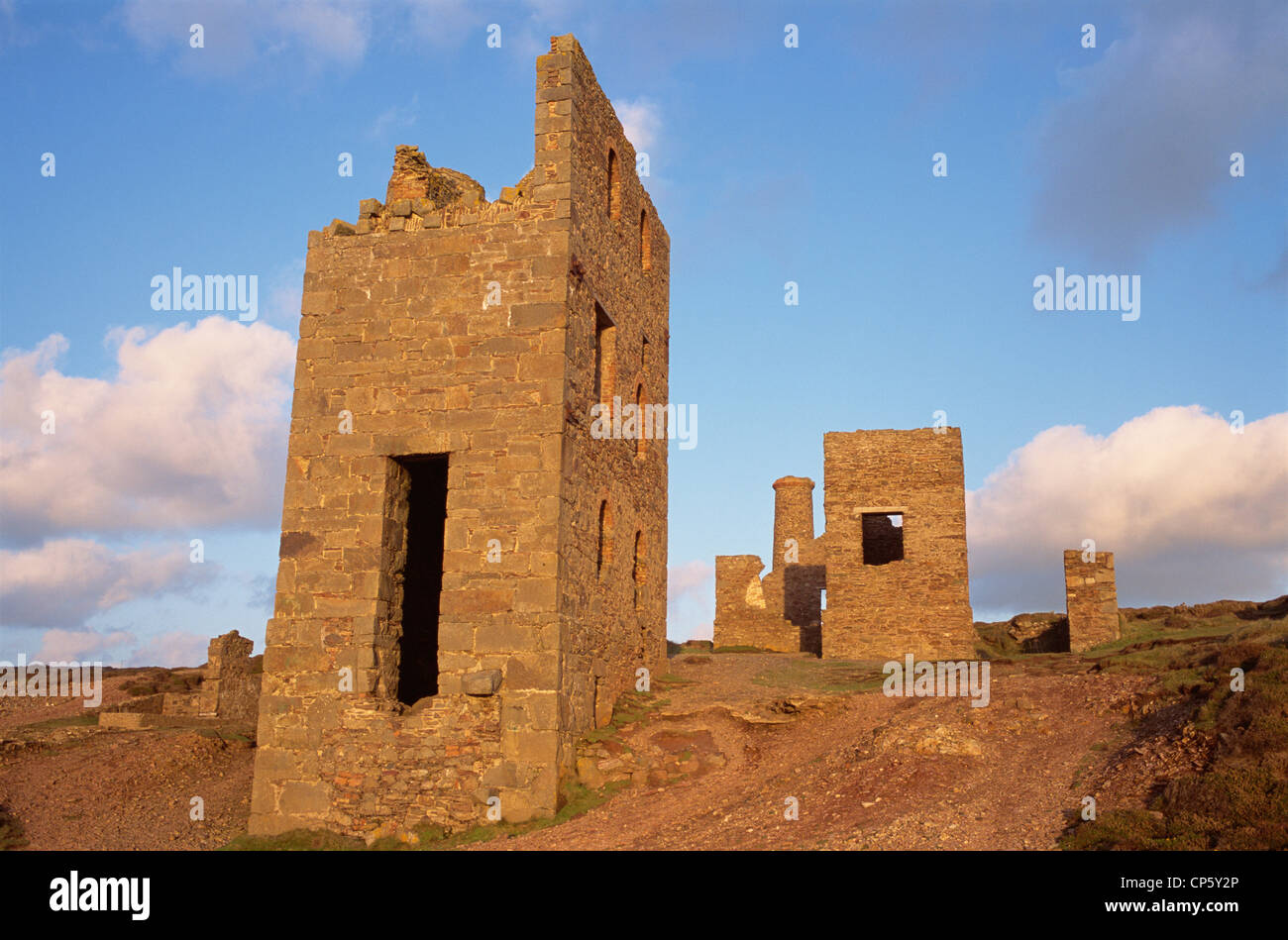 England, Cornwall, St.Agnes, Wheal Coates Mine Stock Photo - Alamy
