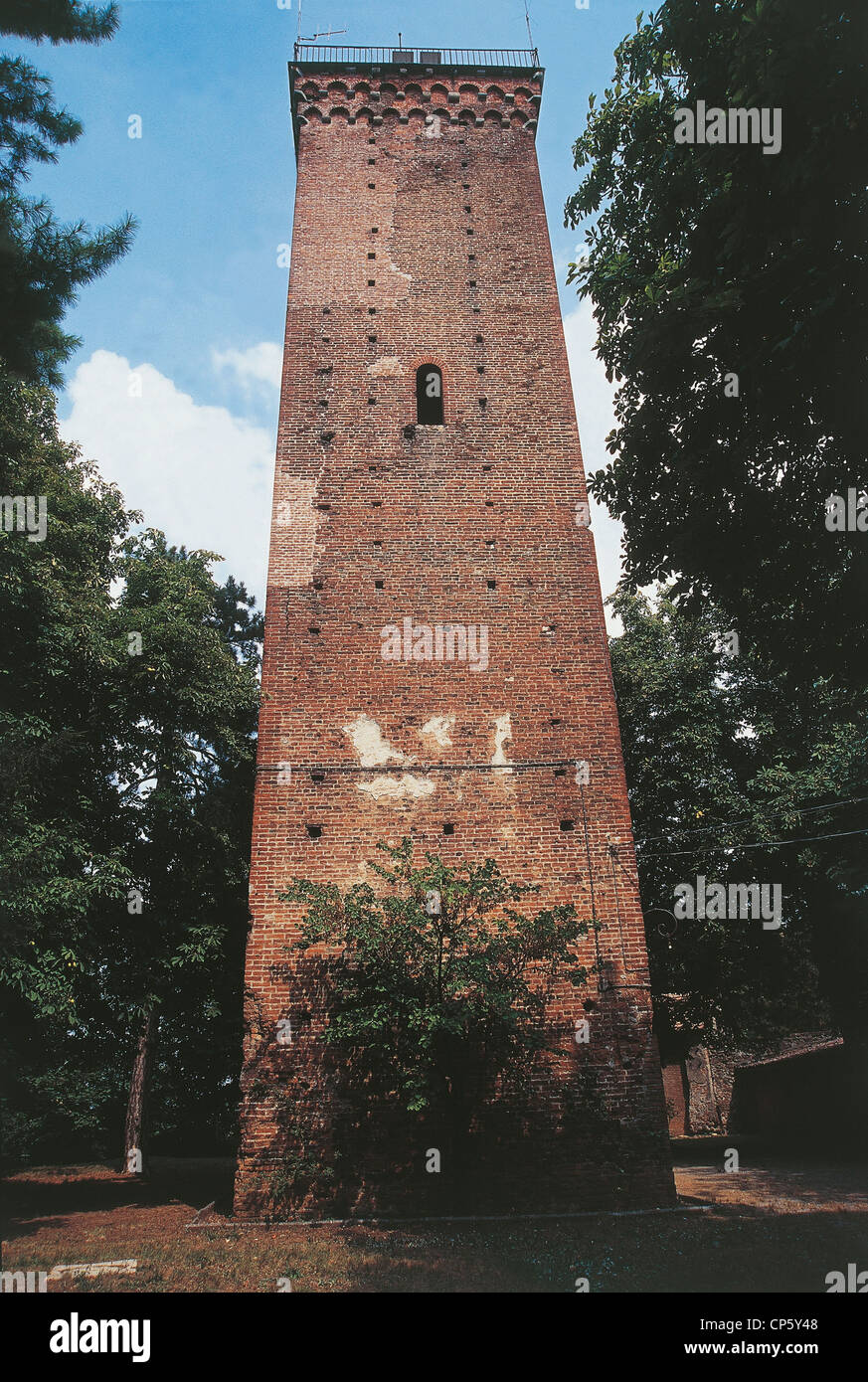 Novi Liguria Piemonte Torre Medieval Stock Photo - Alamy