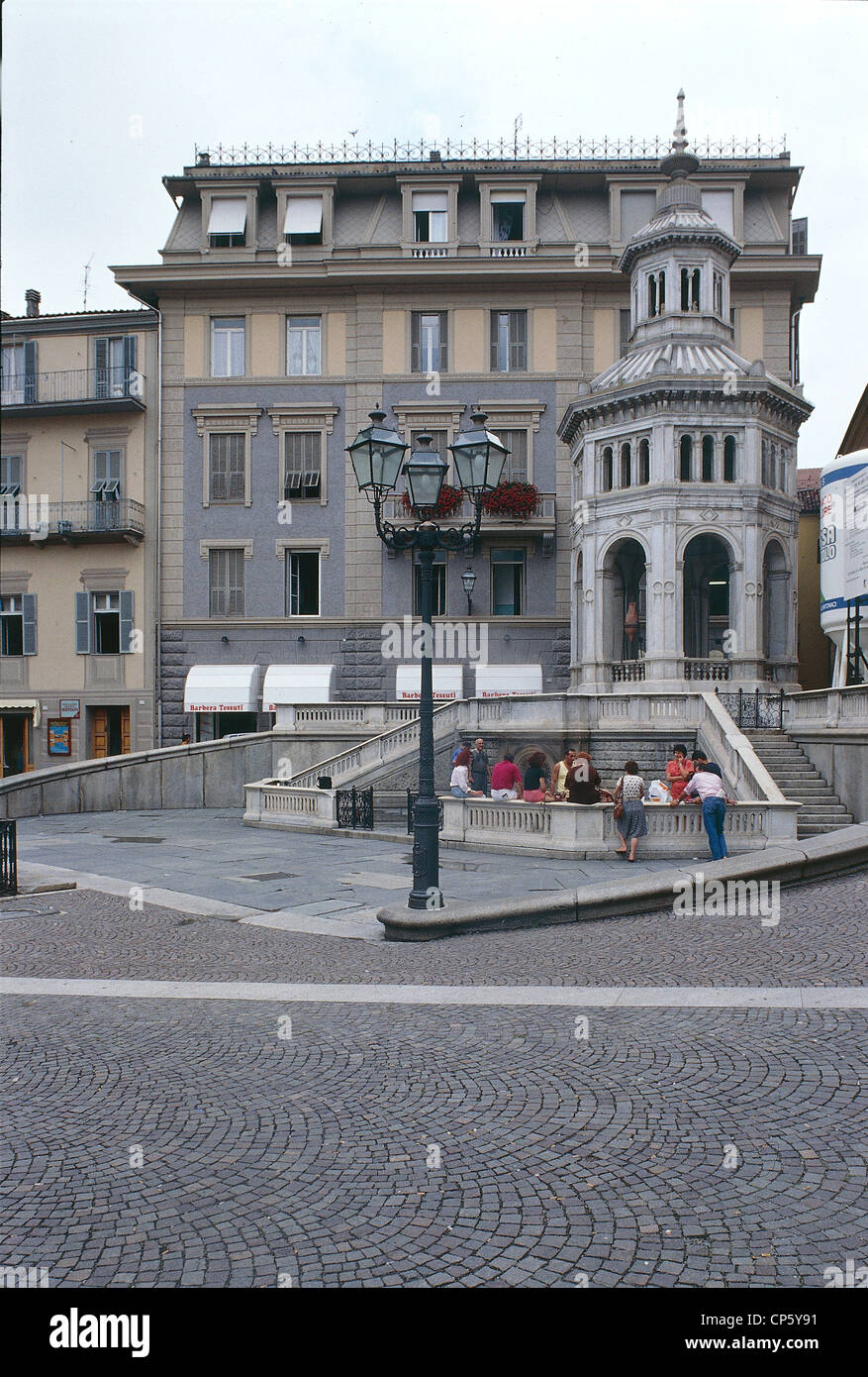 Piedmont Alto Monferrato Aqui Terme (Al). octagonal Kiosk Bollente ...