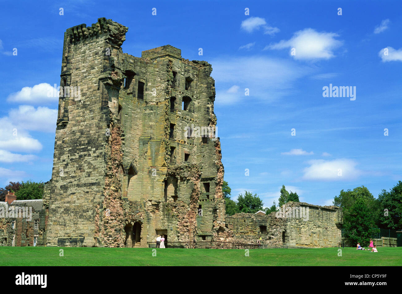 England, Leicestershire, Ashby-de-la-Zouche Castle Stock Photo - Alamy