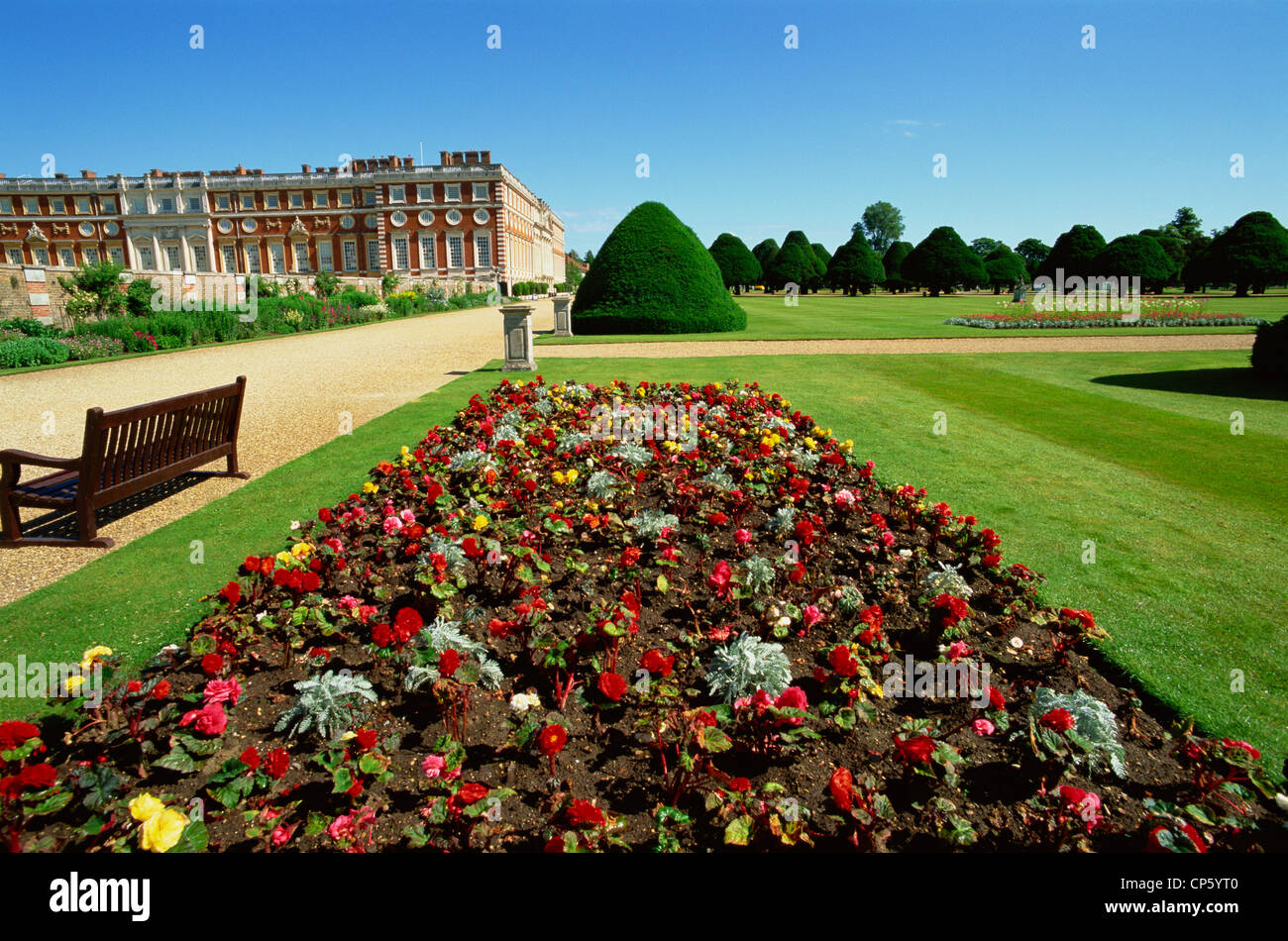 England, London, Hampton Court Palace Stock Photo - Alamy