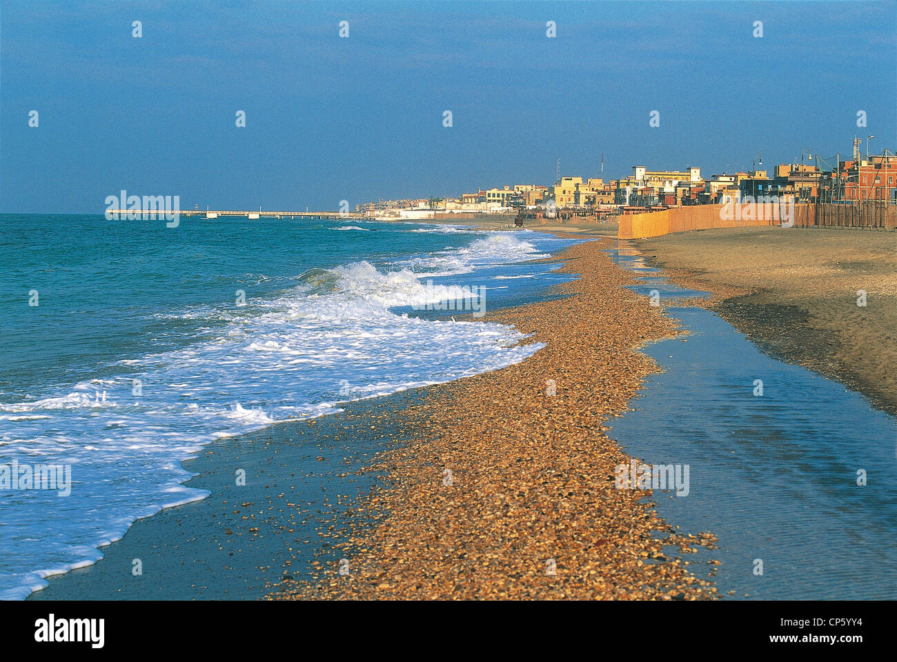 Lazio For Lido Beach Ostia Stock Photo - Alamy