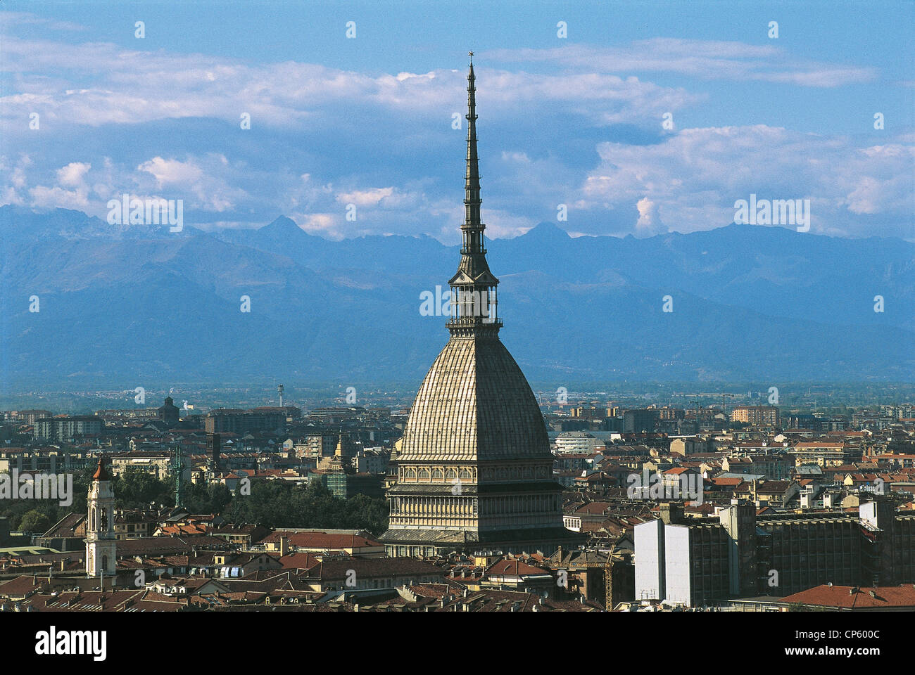 Piemonte Torino View The Mole Antonelliana Stock Photo - Alamy