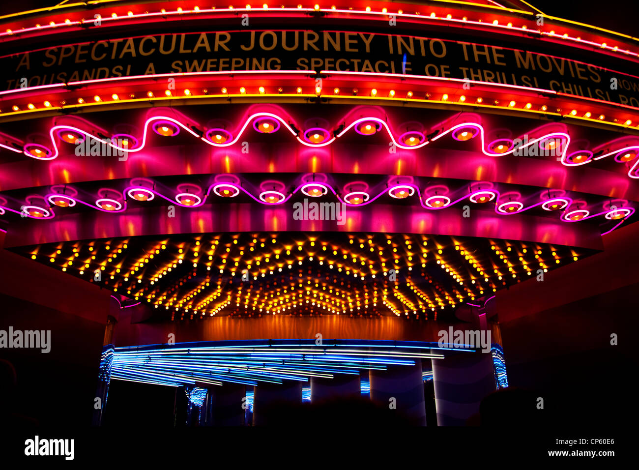 lights at Disney's Hollywood Studios Stock Photo - Alamy