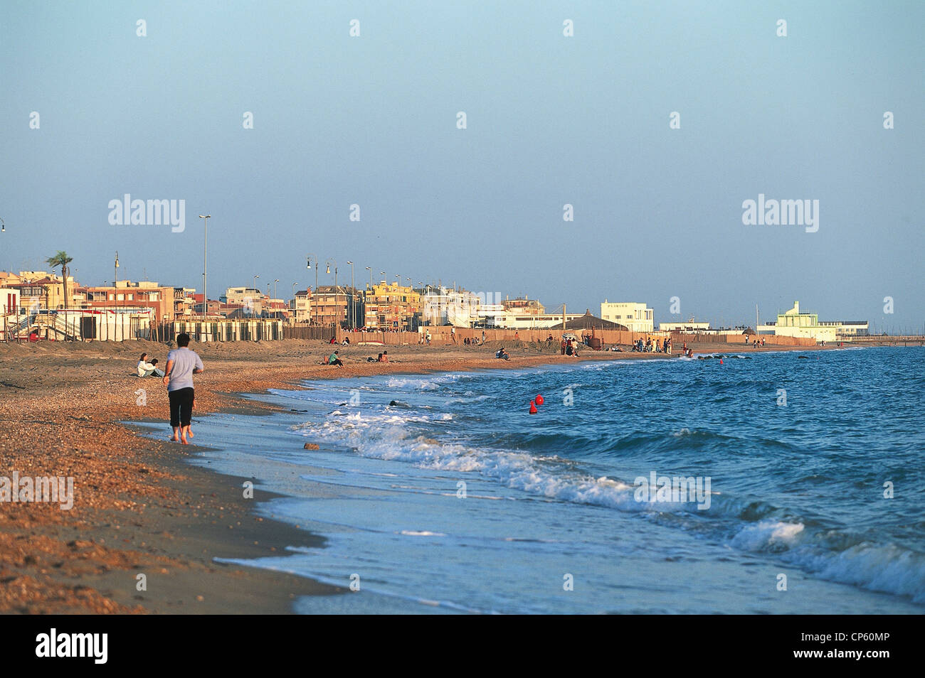 Lazio - Ostia Lido beach Stock Photo - Alamy