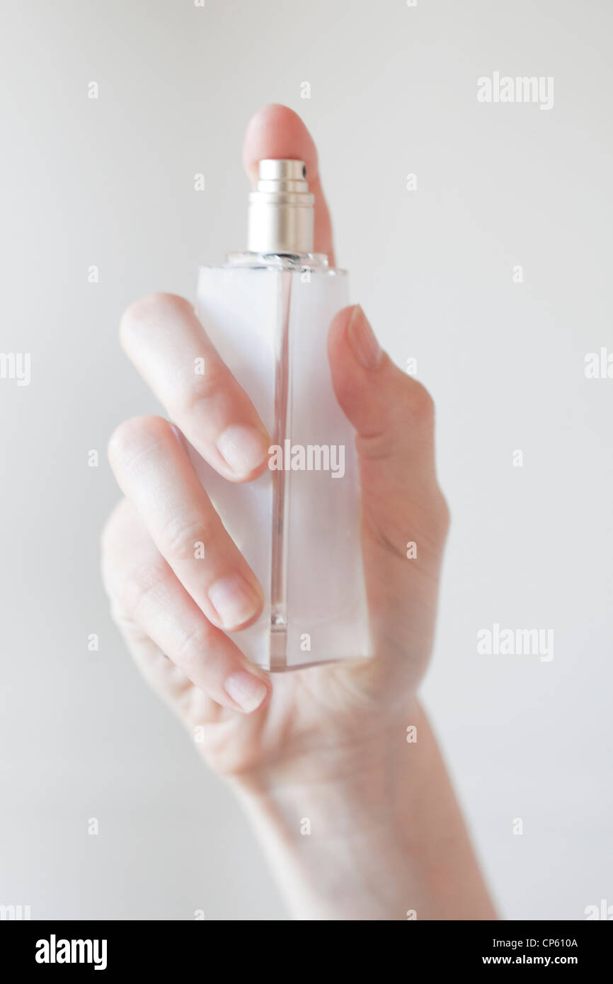 hand of woman,fragrance Stock Photo - Alamy