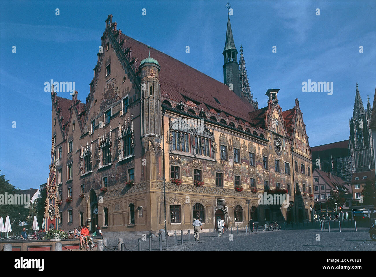 Germany - Baden Wurttemberg - Ulm (Ulm). The City Hall Stock Photo - Alamy
