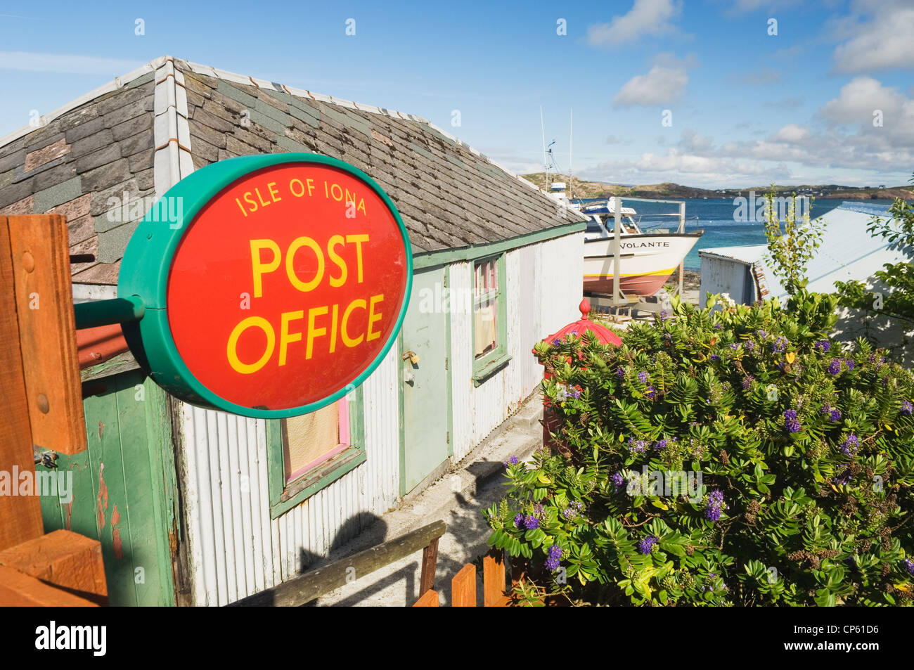 The Post Office on the Isle of Iona, Argyll, Scotland Stock Photo - Alamy