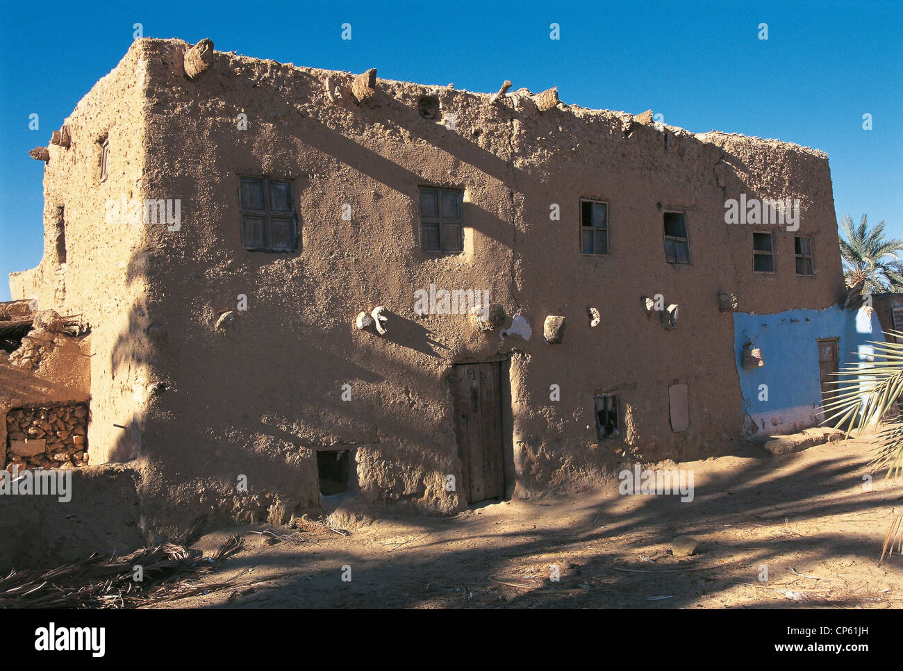 Egypt - Siwa Oasis - Typical house Stock Photo - Alamy