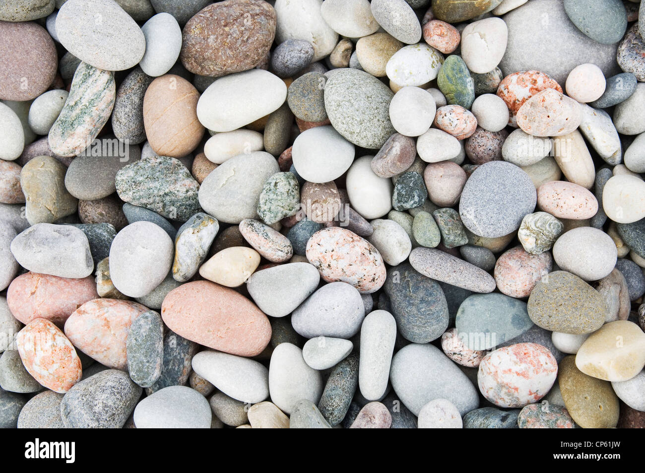 Pebbles on the Isle of Iona, Argyll, Scotland Stock Photo - Alamy