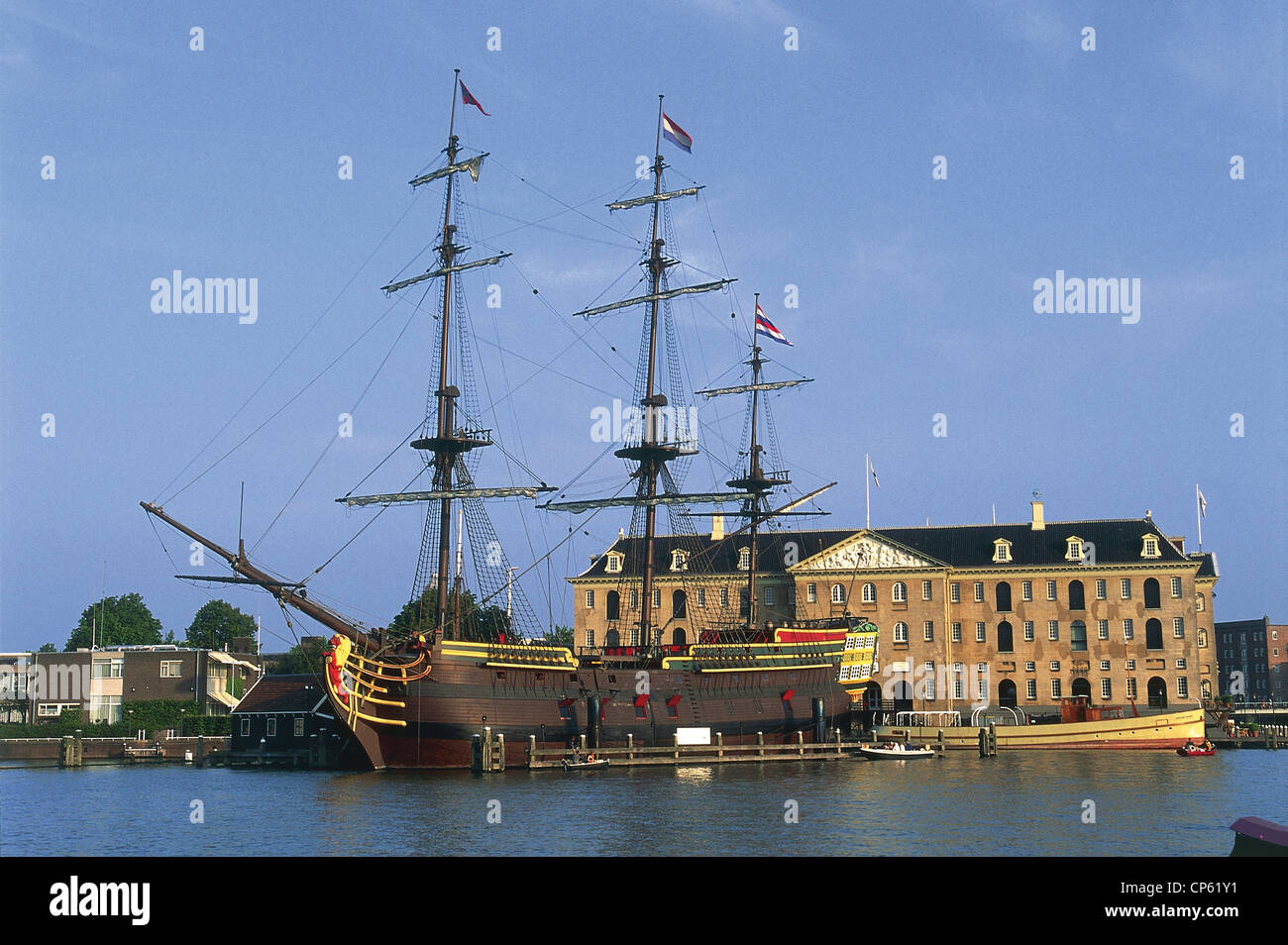 Netherlands - Netherlands - Amsterdam. Scheepvaartmuseum, the Museum of ...