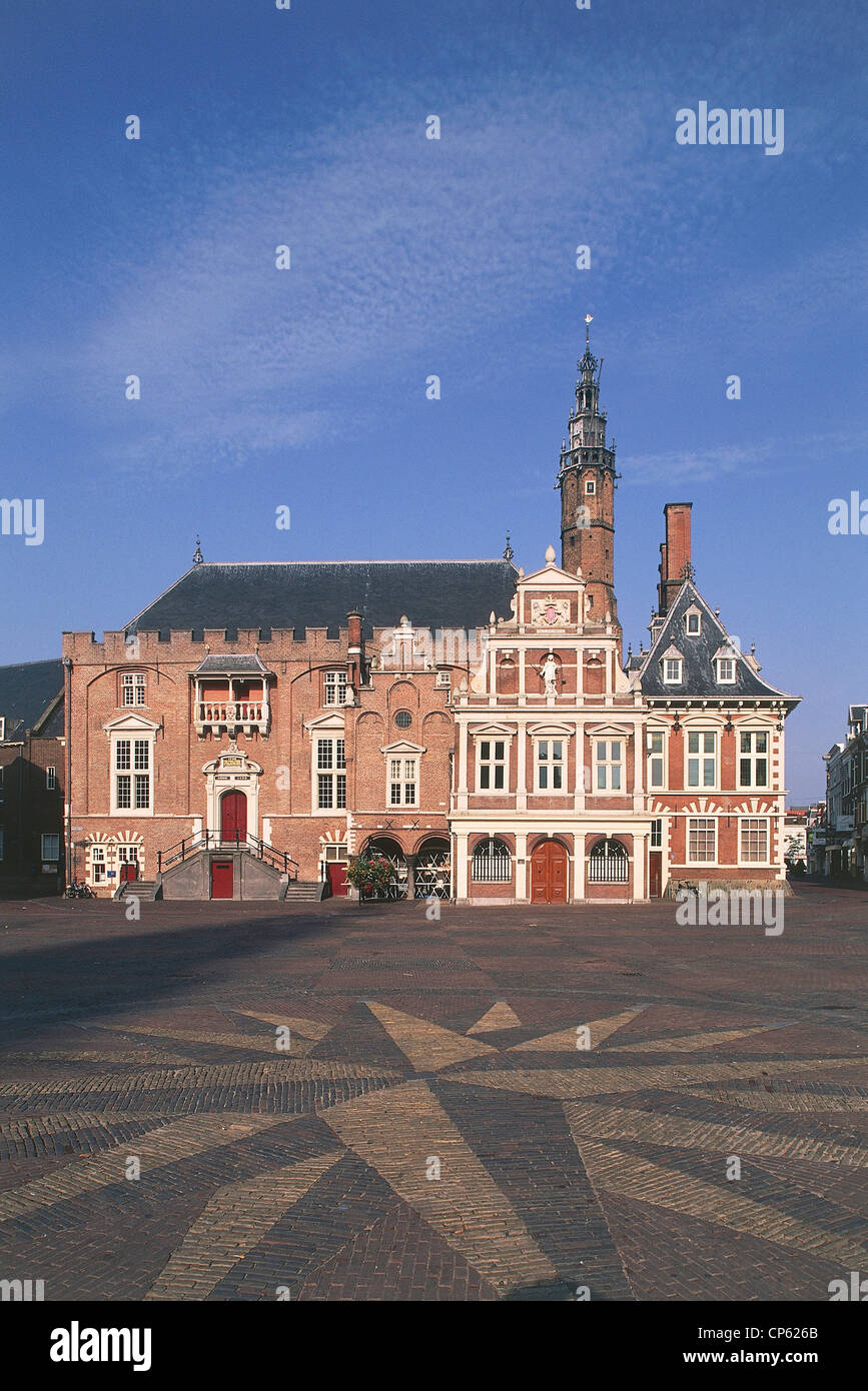 Netherlands - Netherlands - Haarlem. Buildings of Stadhuis (town hall ...