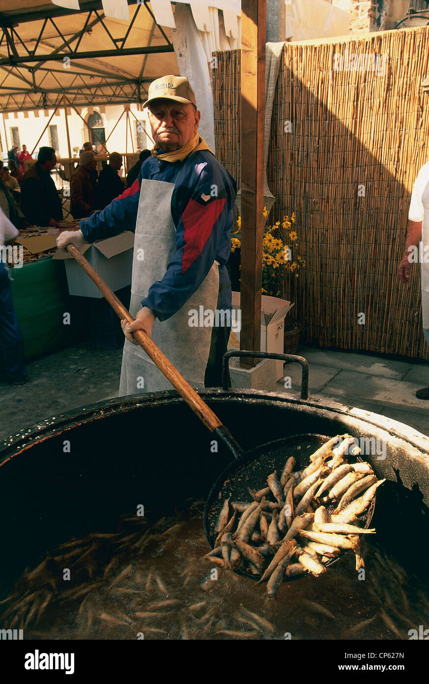 EMILIA ROMAGNA, Delta Park PO; Comacchio eel FESTIVAL Stock Photo - Alamy