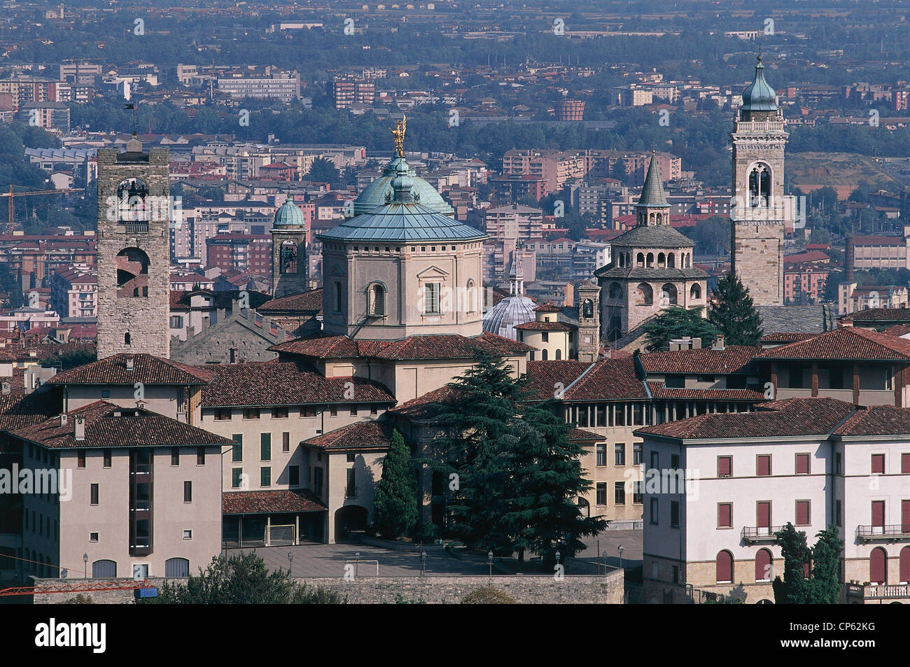 Lombardia - Bergamo Citta Alta View from Borgo Canale Stock Photo - Alamy