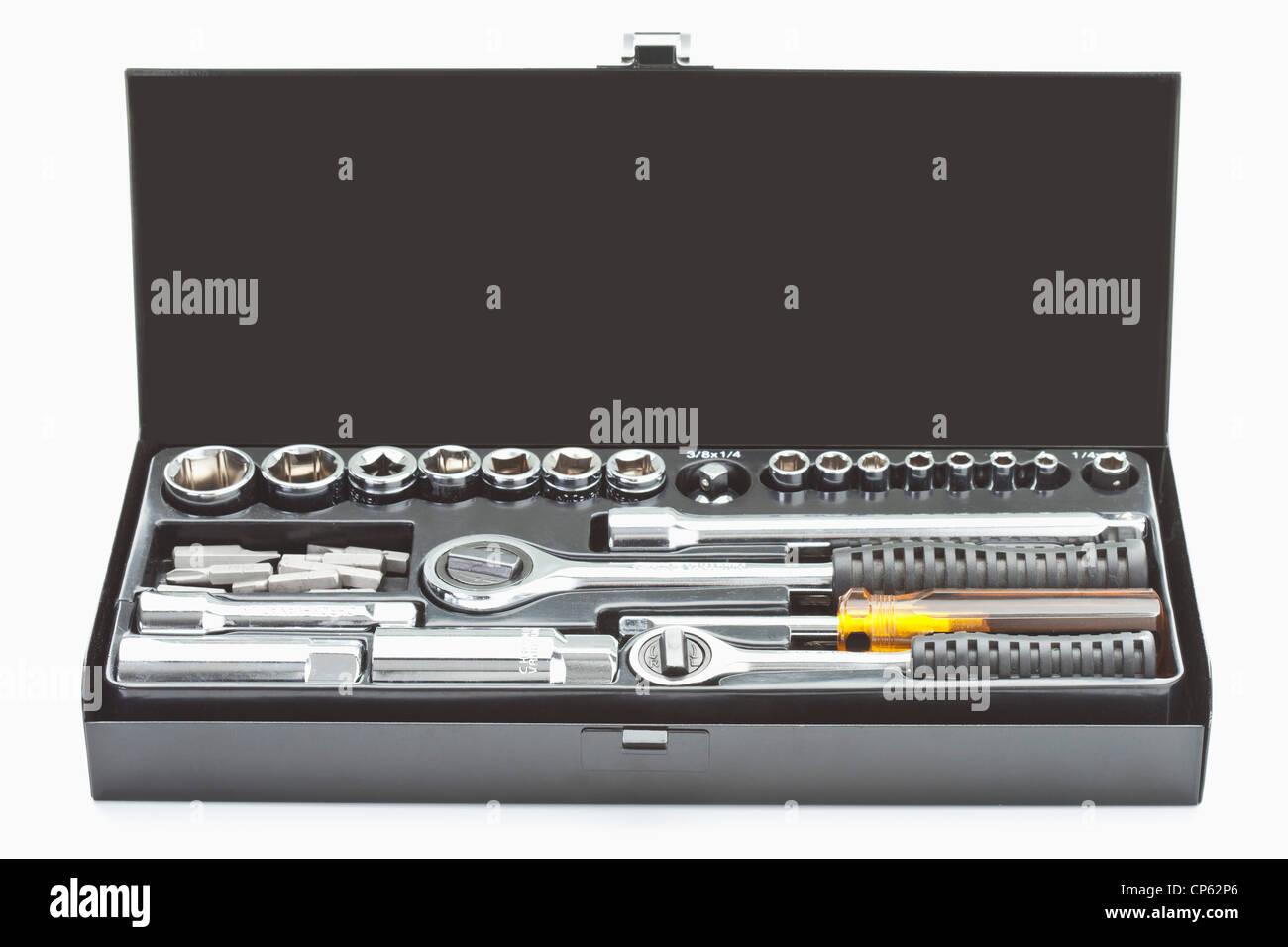 Box wrench set Cut Out Stock Images & Pictures - Alamy