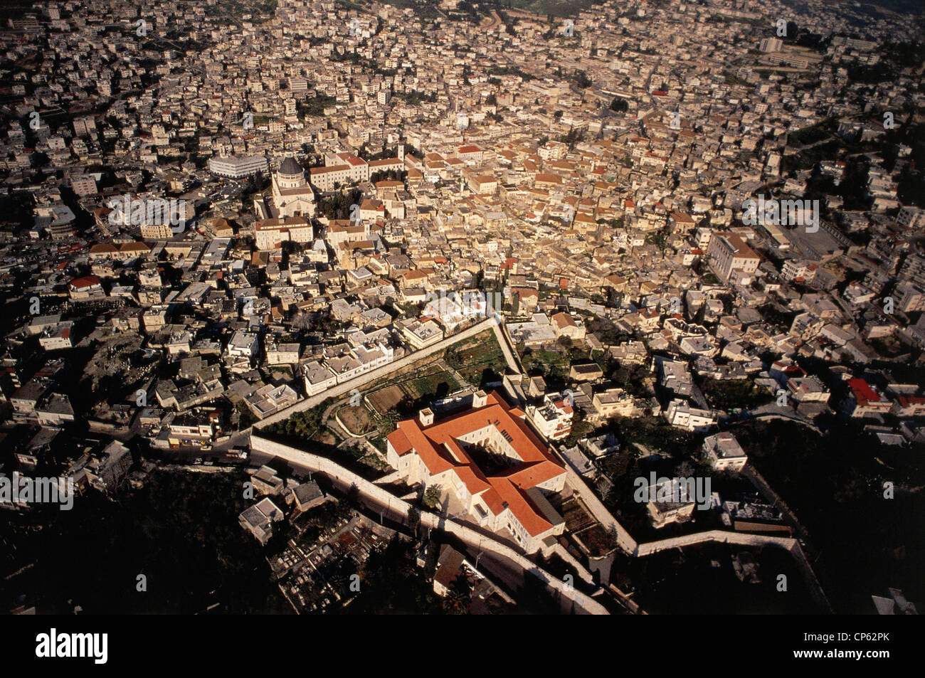Israel - Nazareth (Nazerat). Aerial View Stock Photo - Alamy