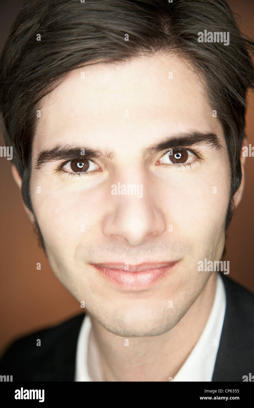 Young man smiling, portrait Stock Photo - Alamy