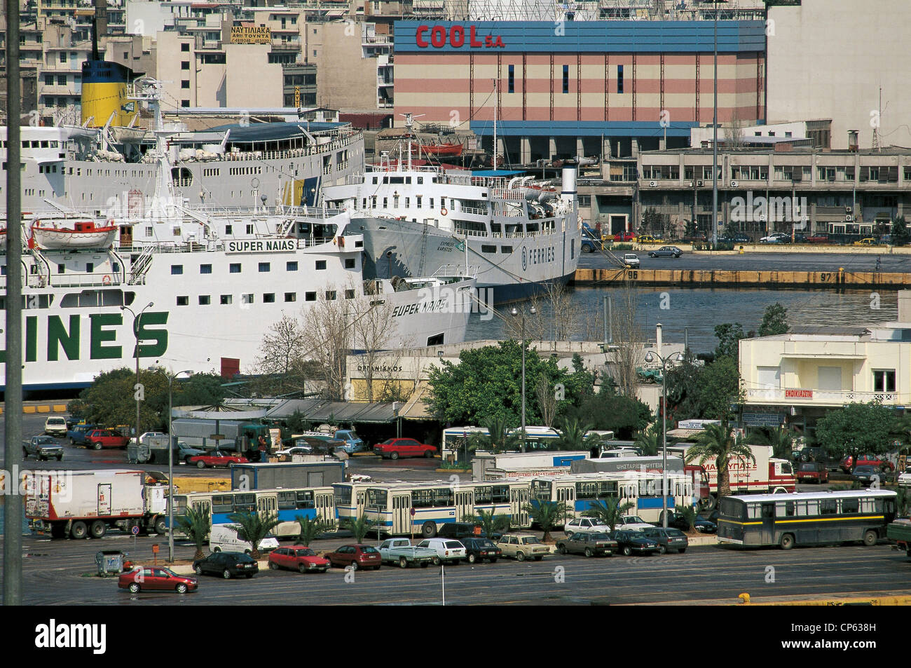 Greece - Attica - Athens. The Port Of Piraeus Stock Photo - Alamy