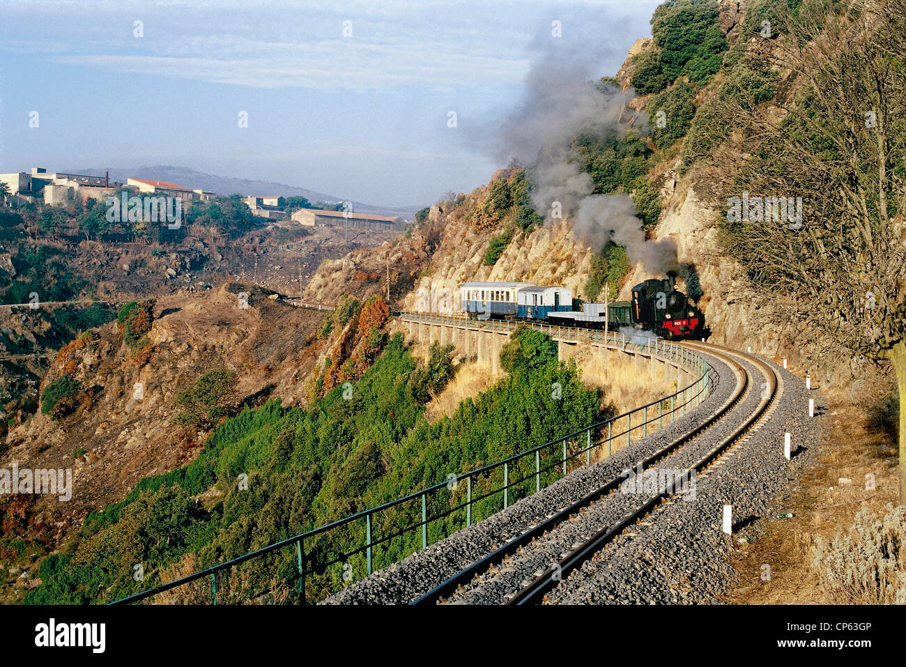 Sardinia green train hi-res stock photography and images - Alamy