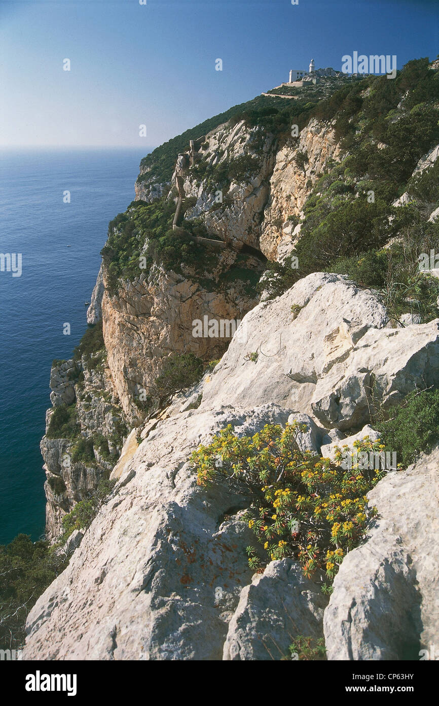 Sardinia - Capo Caccia (Ss Stock Photo - Alamy