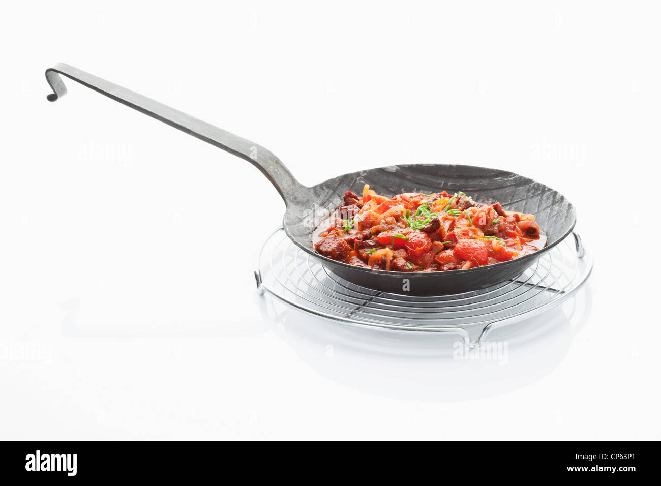 Pasta in pan on Cut Out Stock Images & Pictures - Alamy