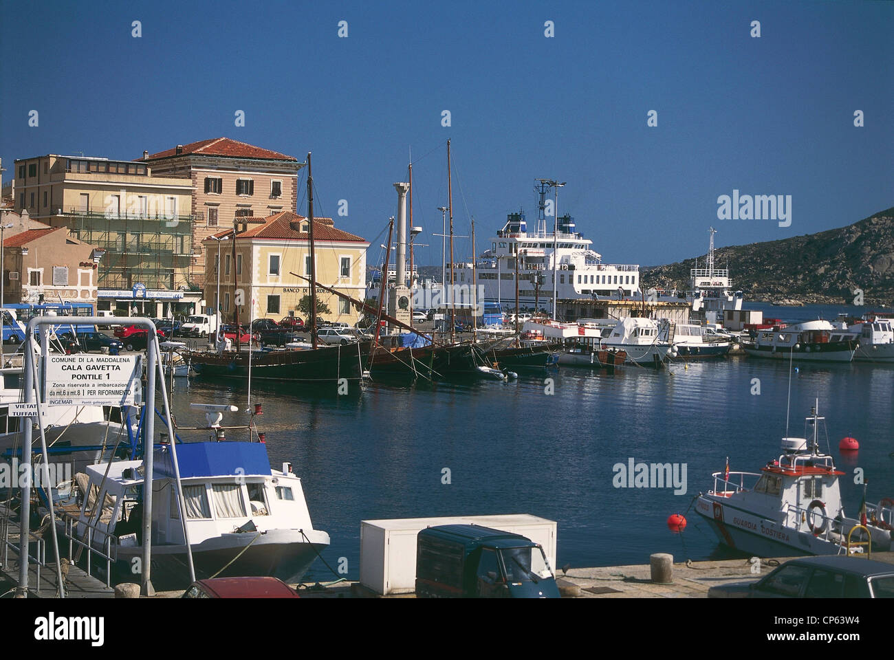 Sardinia - National Park of La Maddalena - La Maddalena Island, the ...