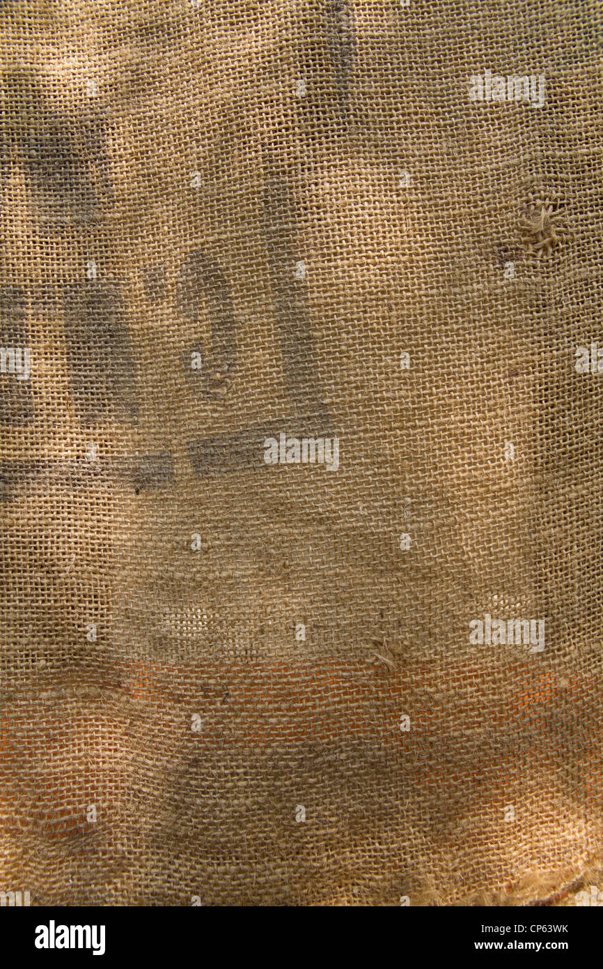 India, Old sack bag, close up Stock Photo - Alamy