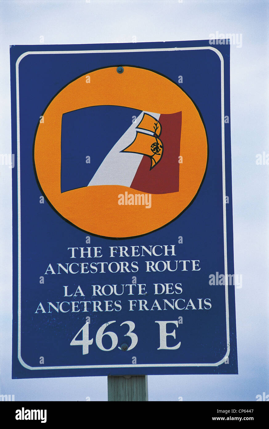 Canada Newfoundland Port Au Port Peninsula Of Bilingual Road Signs ...