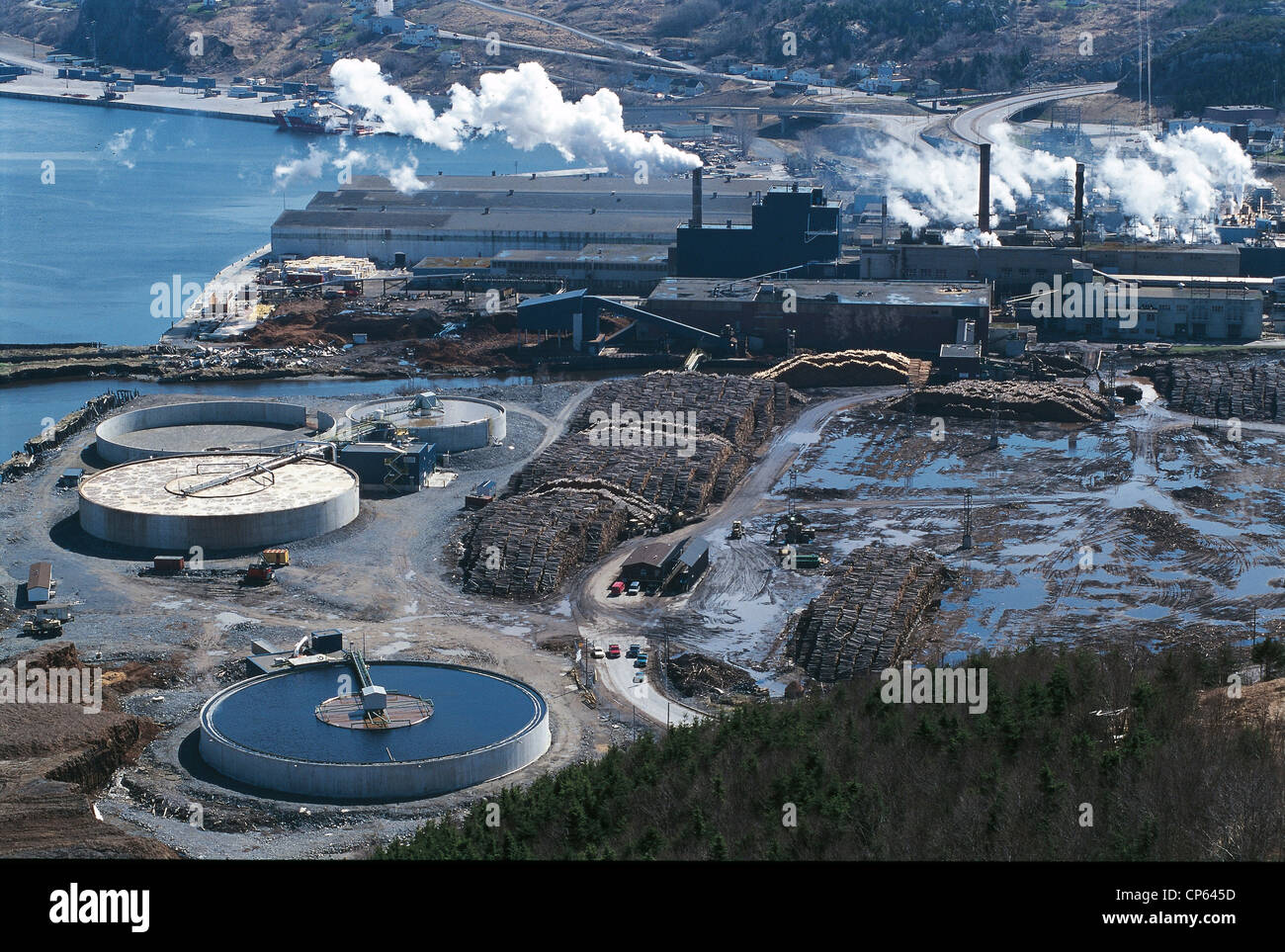 Canada - Newfoundland - Corner Brook, Paper Stock Photo - Alamy