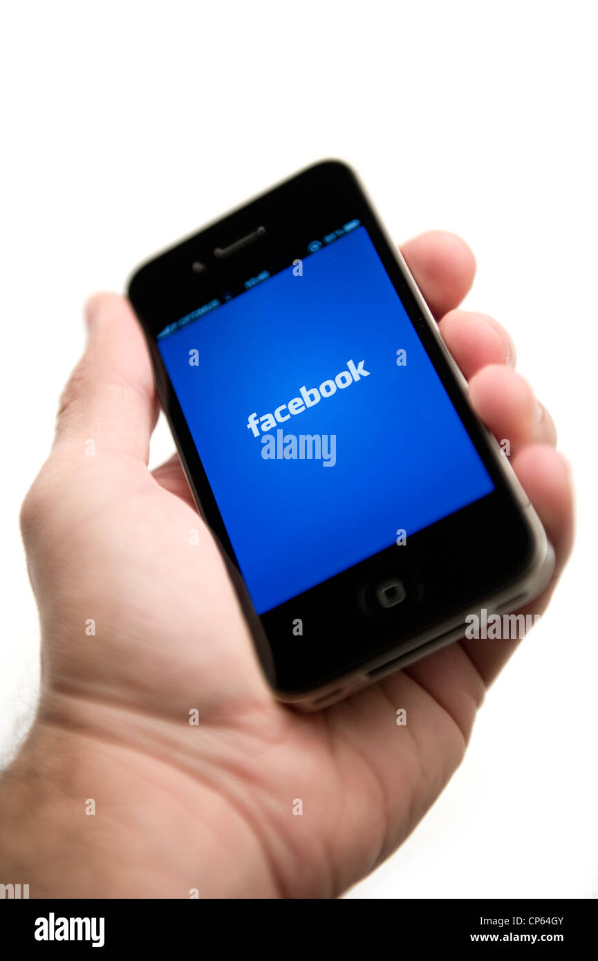 Facebook logo cut out hi-res stock photography and images - Alamy
