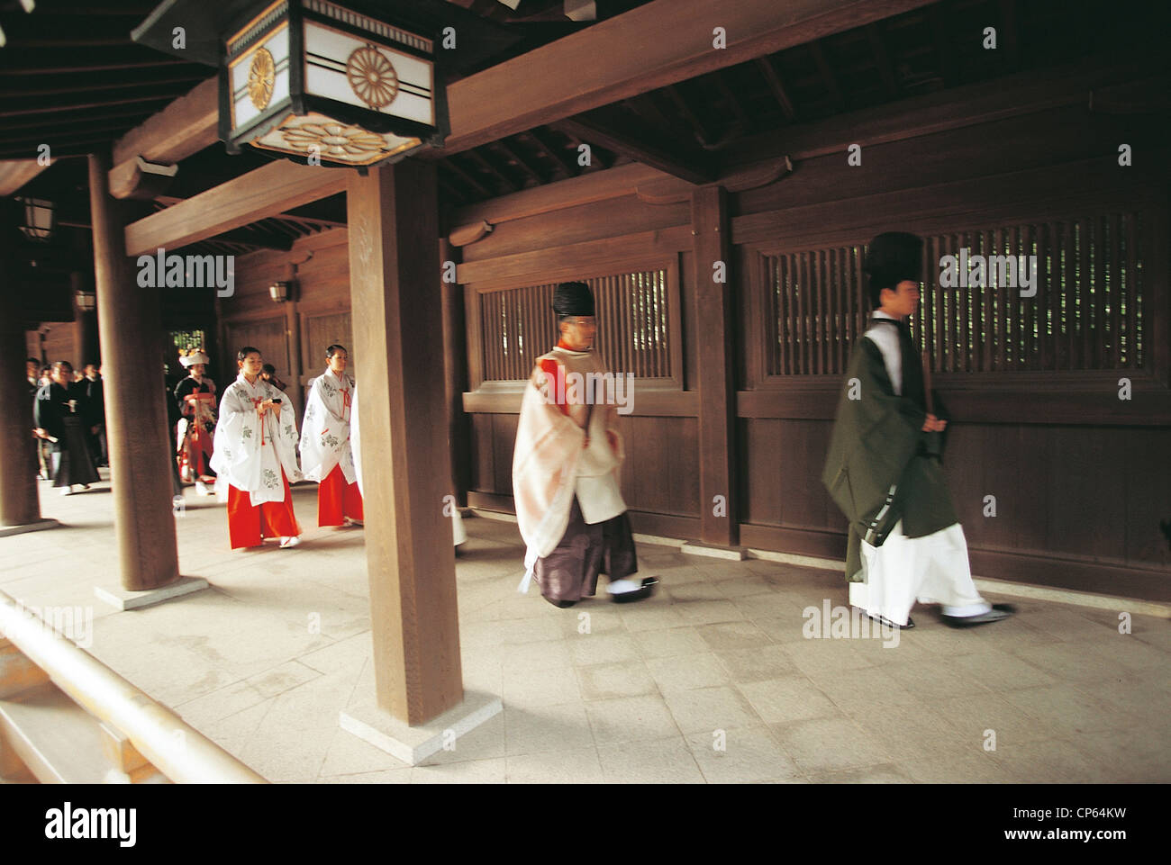 WESTERN TOKYO JAPAN MEIJI Shinto shrines THANKSGIVING CEREMONY FOR RICE ...