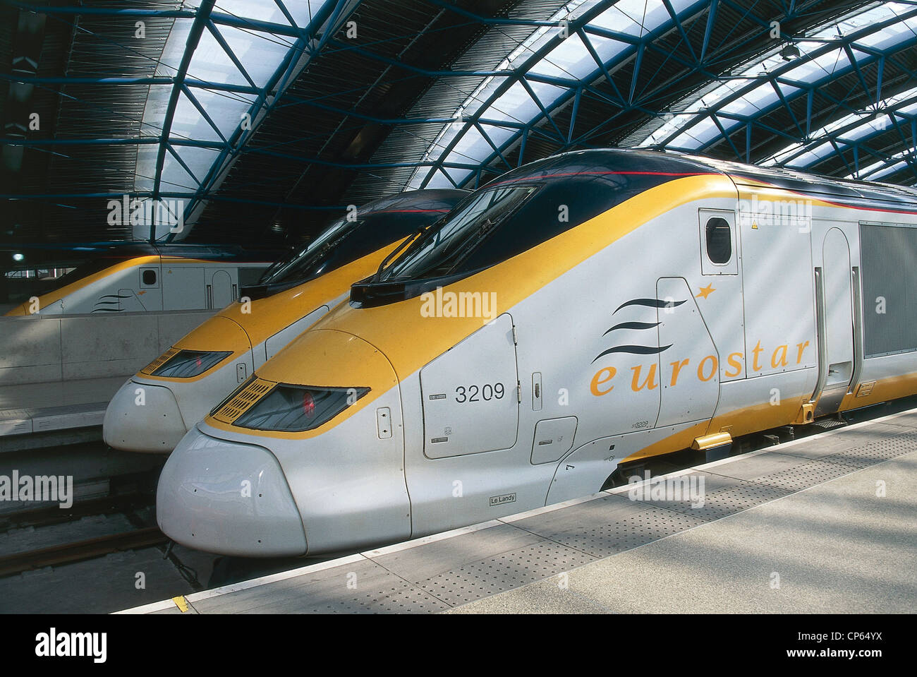 Great Britain - England - London - Waterloo Station. Eurostar Stock ...