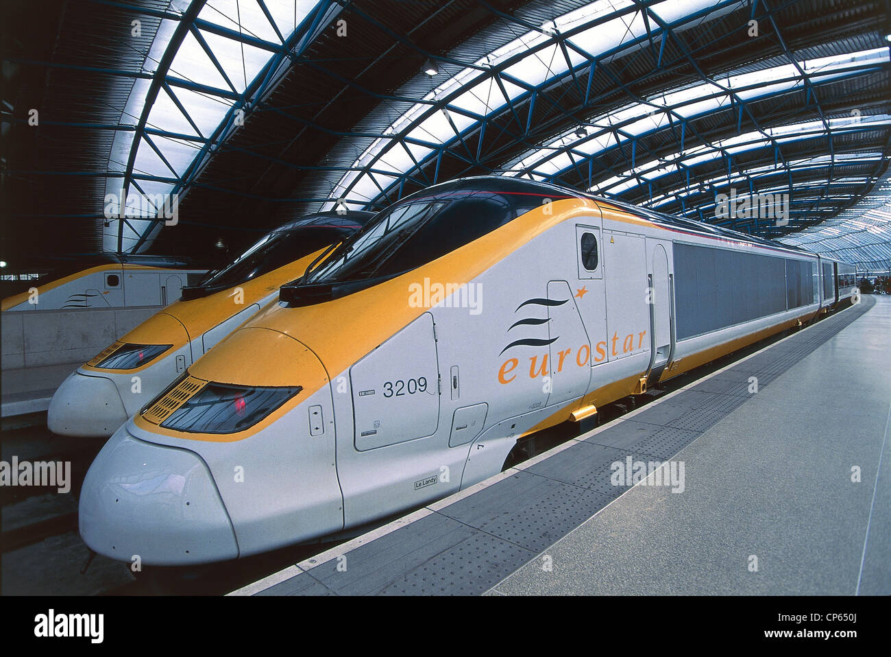 Great Britain - England - London - Waterloo Station. Eurostar Stock ...