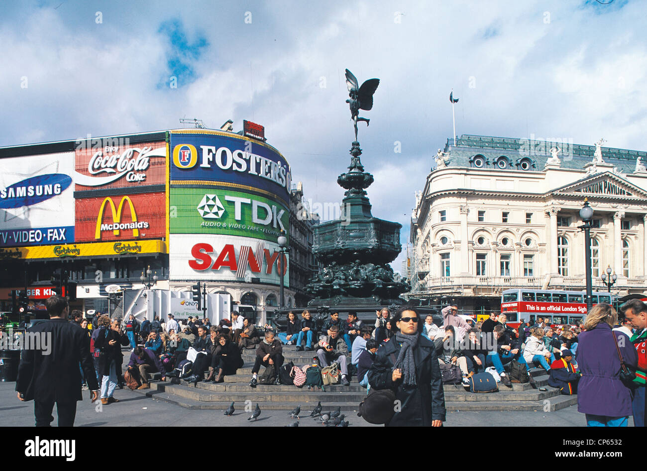 United Kingdom England London Piccadilly Circus Stock Photo - Alamy