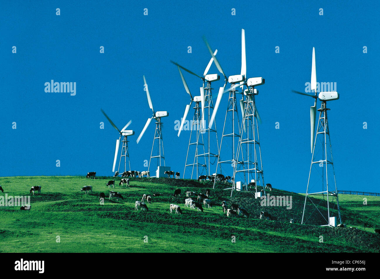 USA - California, Palm Springs. Wind turbines Stock Photo - Alamy