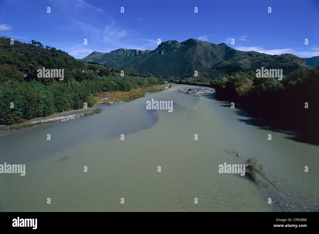 CALABRIA - Orsomarso LAO RIVER Stock Photo - Alamy