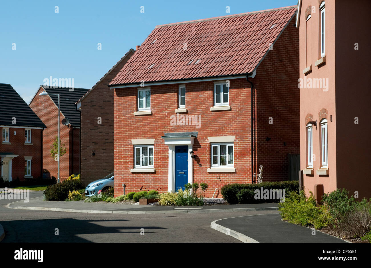New build house uk hi-res stock photography and images - Alamy
