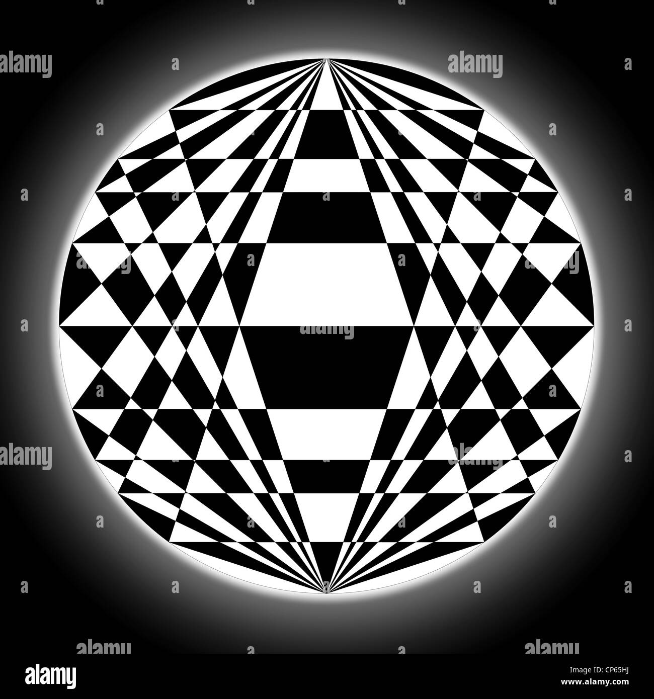 Digital Geometric art Stock Photo - Alamy