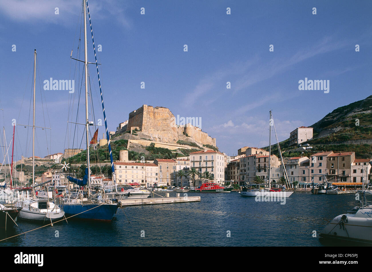 France - Corsica - Bonifacio, Porto Stock Photo - Alamy