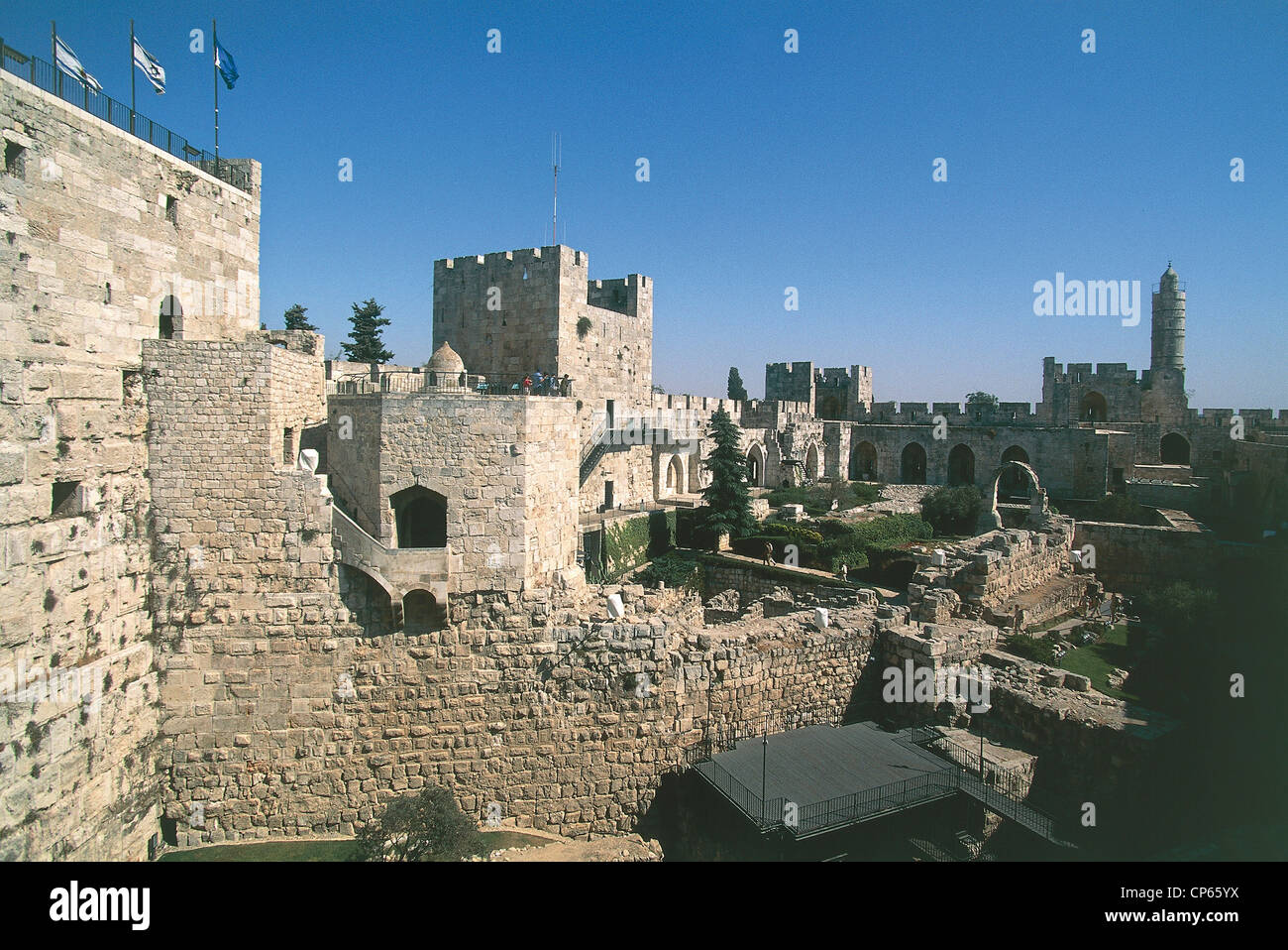 Jerusalem, Israel David Citadel Stock Photo - Alamy