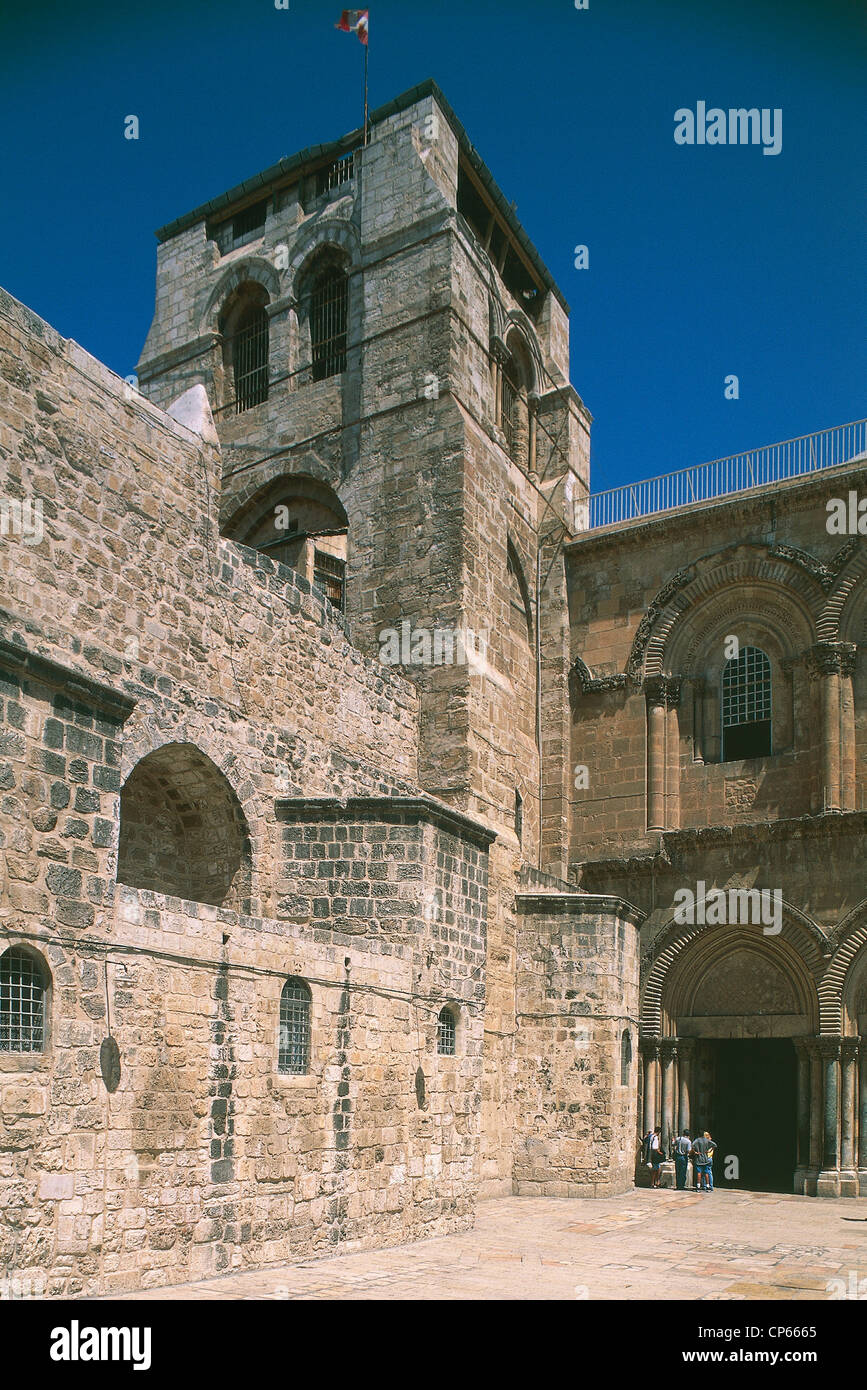Israel - Jerusalem (Yerushalayim), the old town. Church of the Holy ...