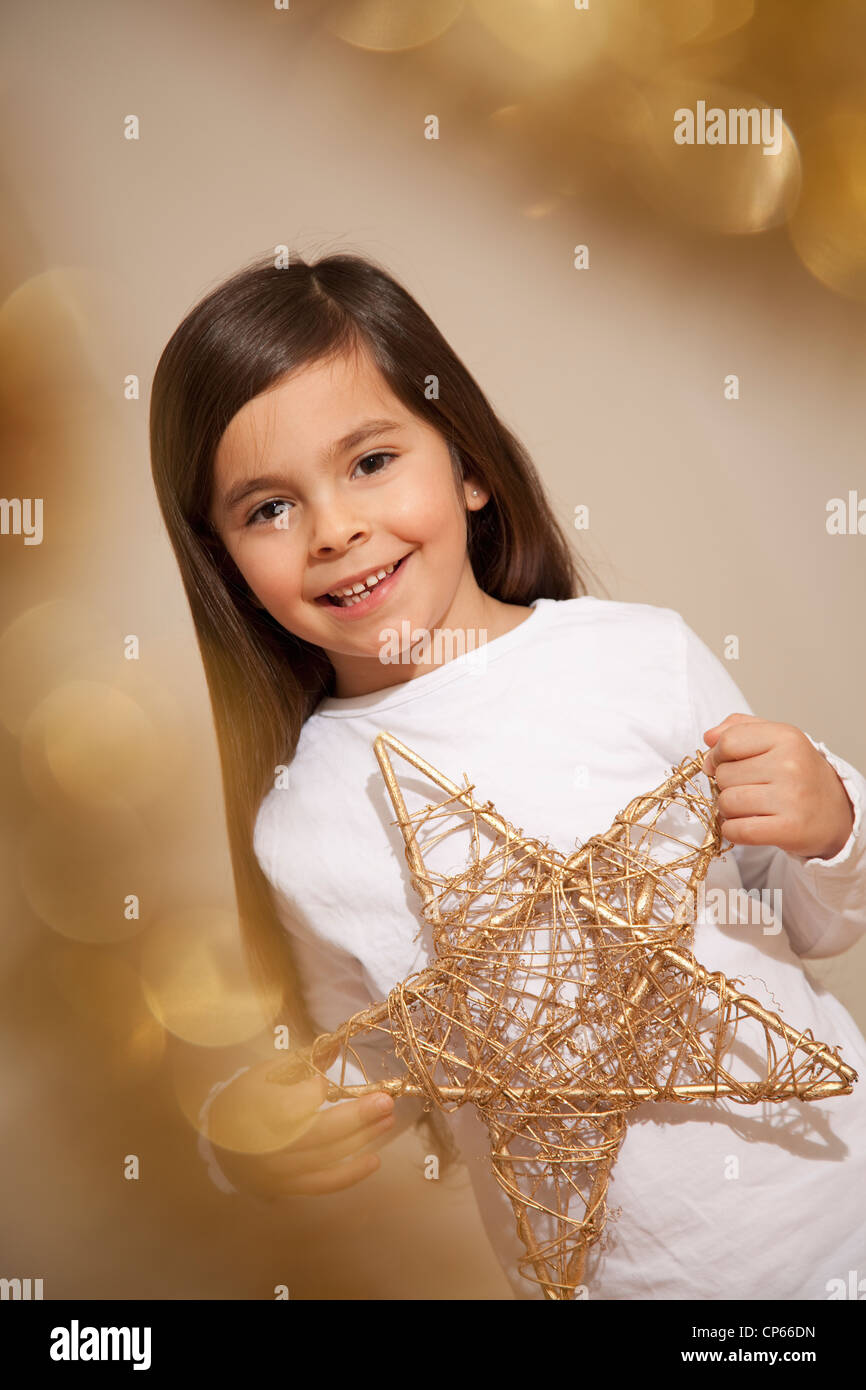 Girl smiling, portrait Stock Photo - Alamy