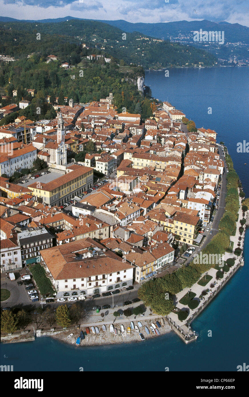Piedmont Lake Maggiore Arona Stock Photo - Alamy